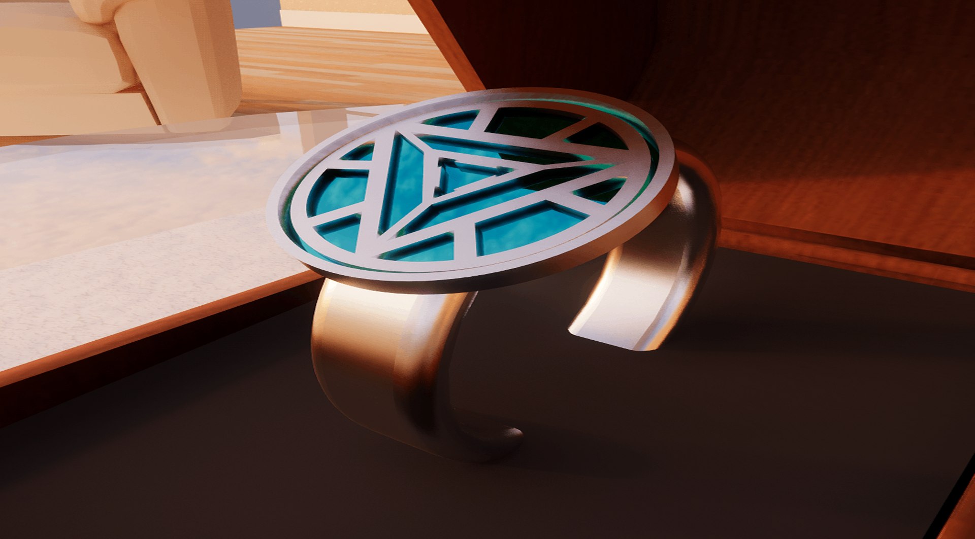 Marvel Iron Man Ark Ring 3D - TurboSquid 2195406