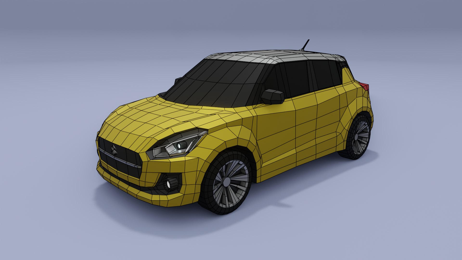 3D Suzuki Swift - TurboSquid 1713021