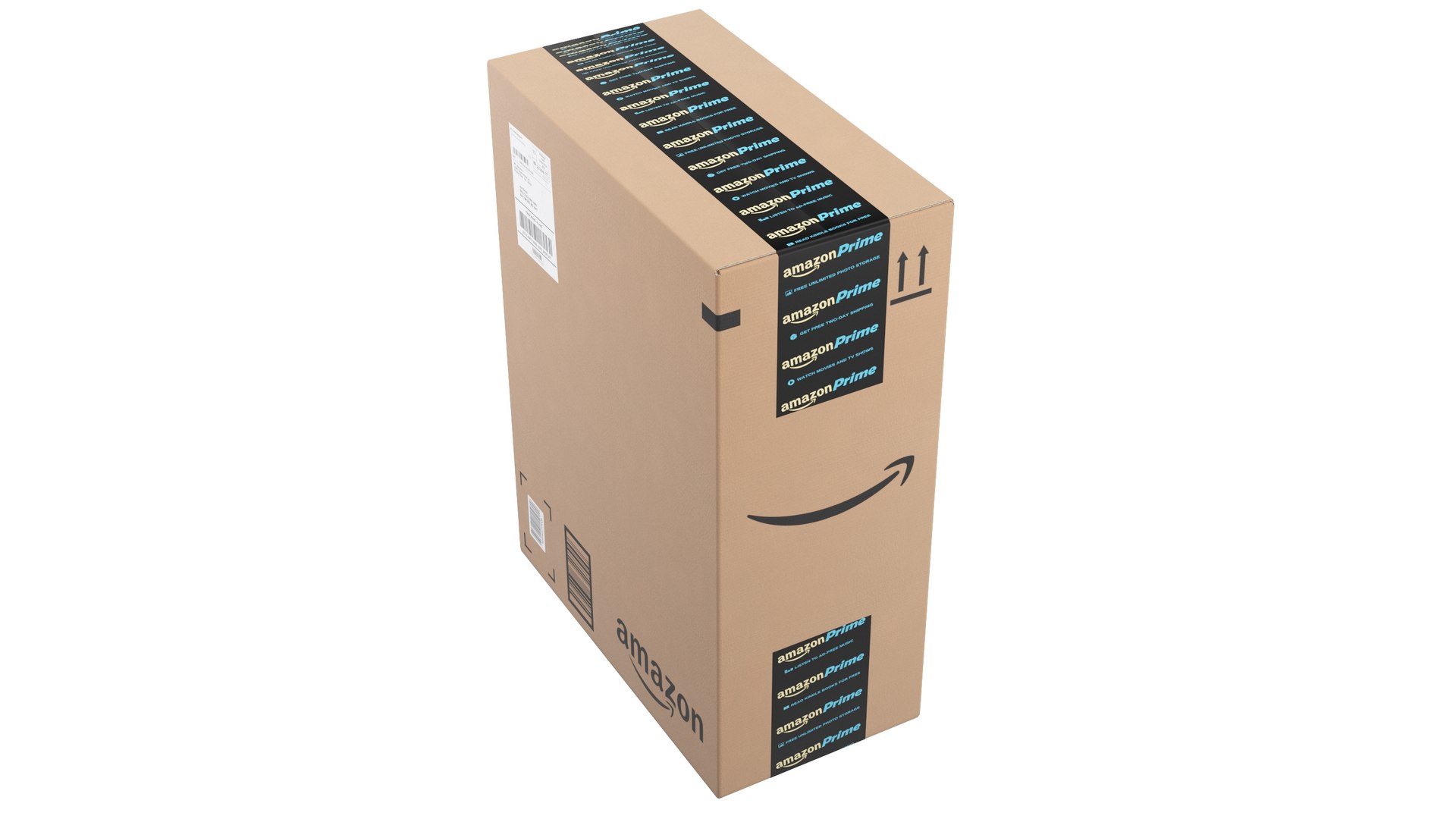 Amazon Parcels Box 15x30x40cm 3D Model - TurboSquid 1990940