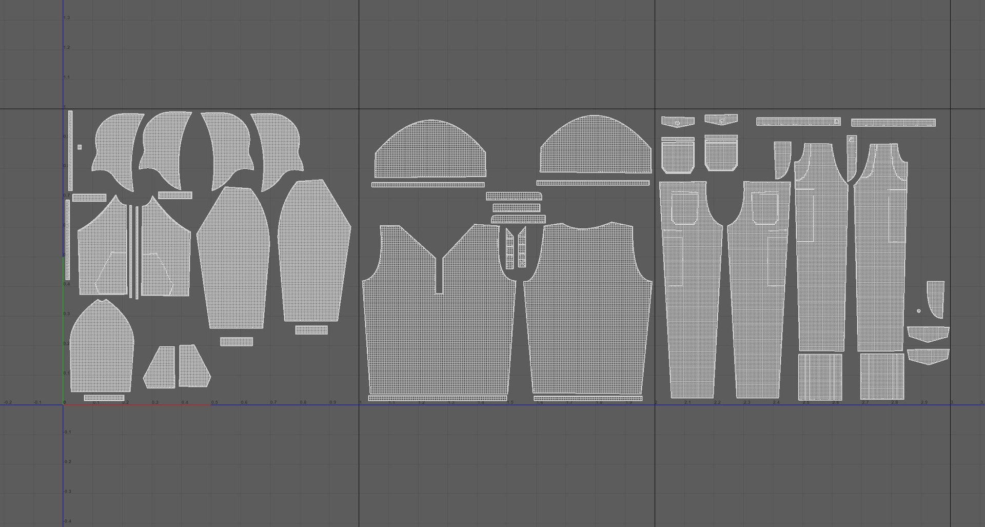 Full Outfit- Marvelous Designer Model - TurboSquid 2321365