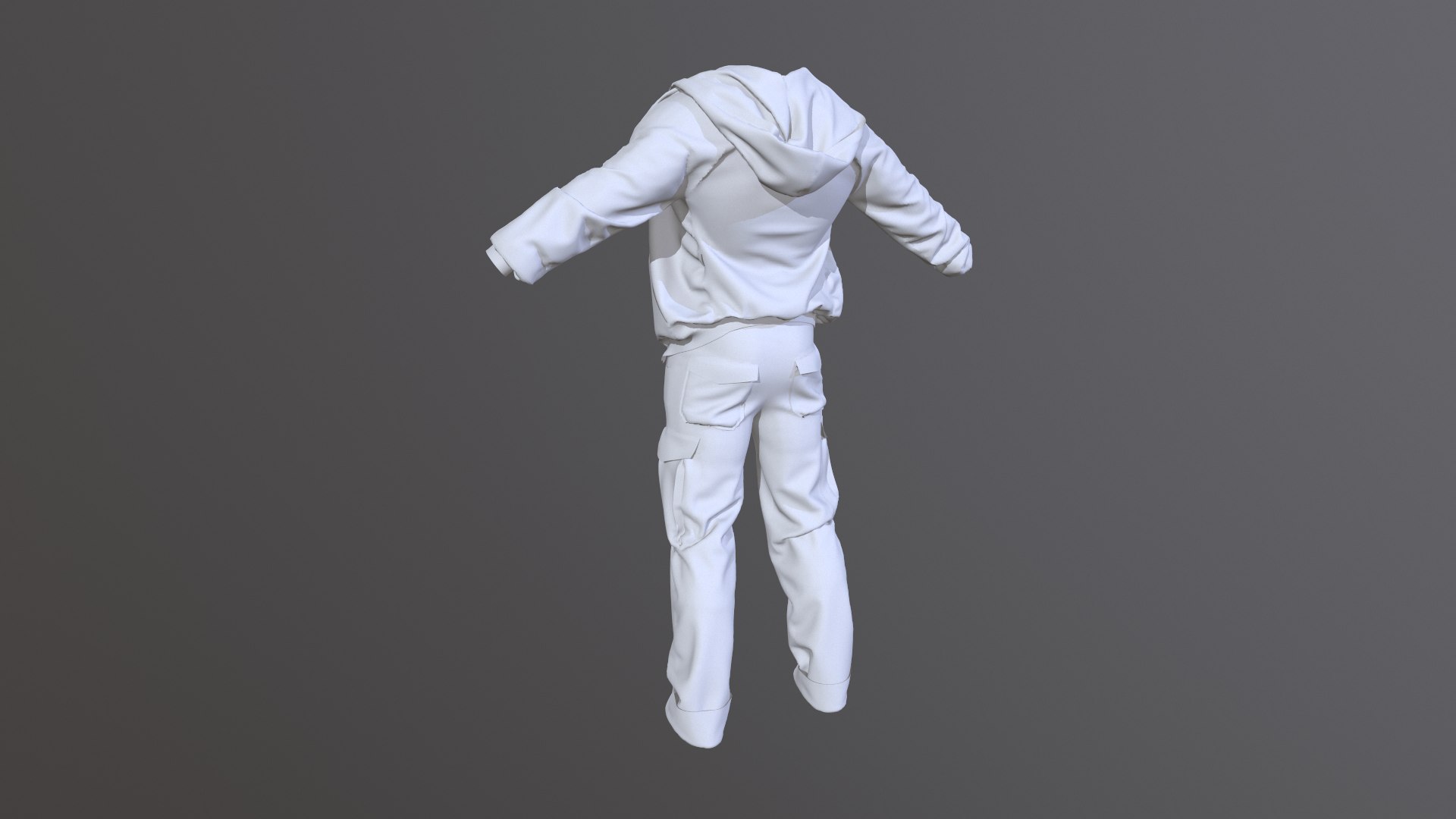 Full Outfit- Marvelous Designer Model - TurboSquid 2321365