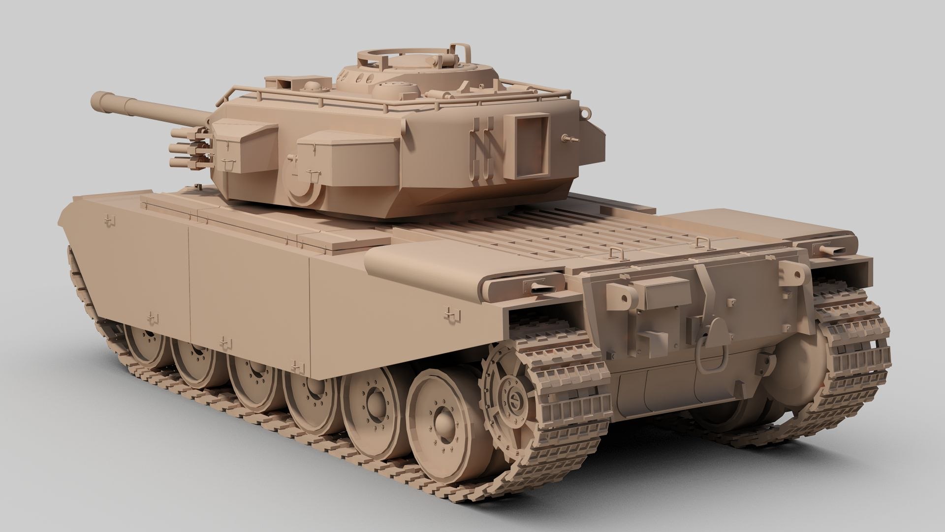 Ww2 Centurion Mk5 Tank Obj