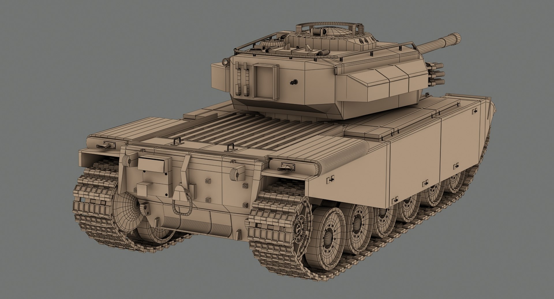 ww2 centurion mk5 tank obj