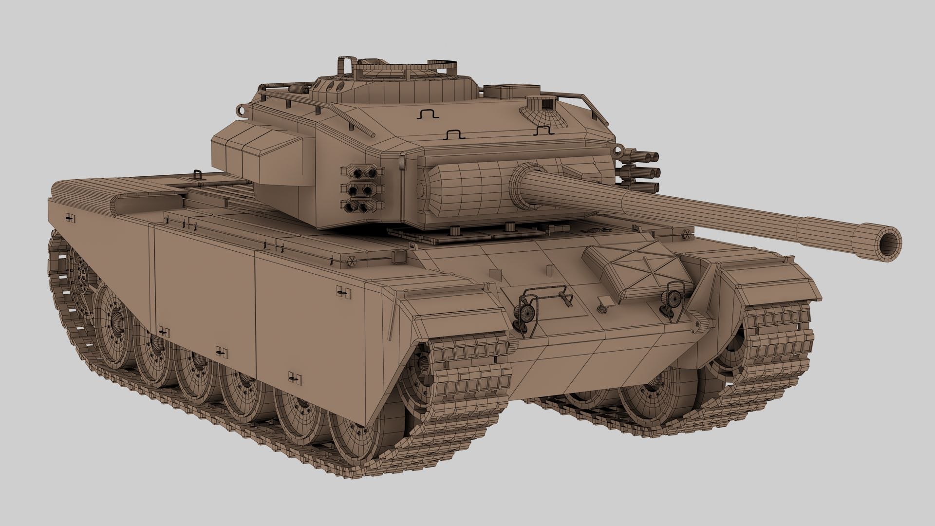 Ww2 Centurion Mk5 Tank Obj