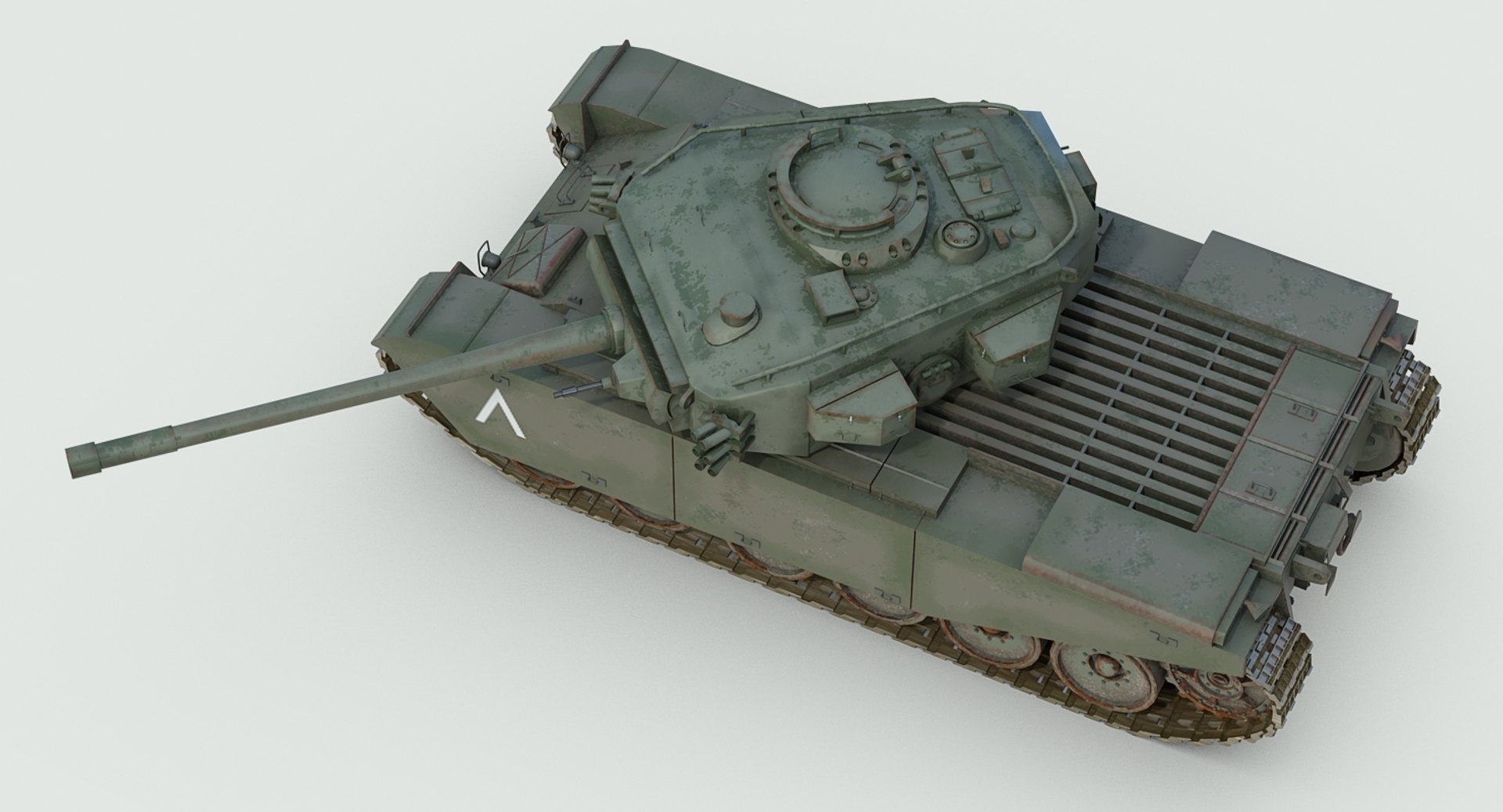 ww2 centurion mk5 tank obj