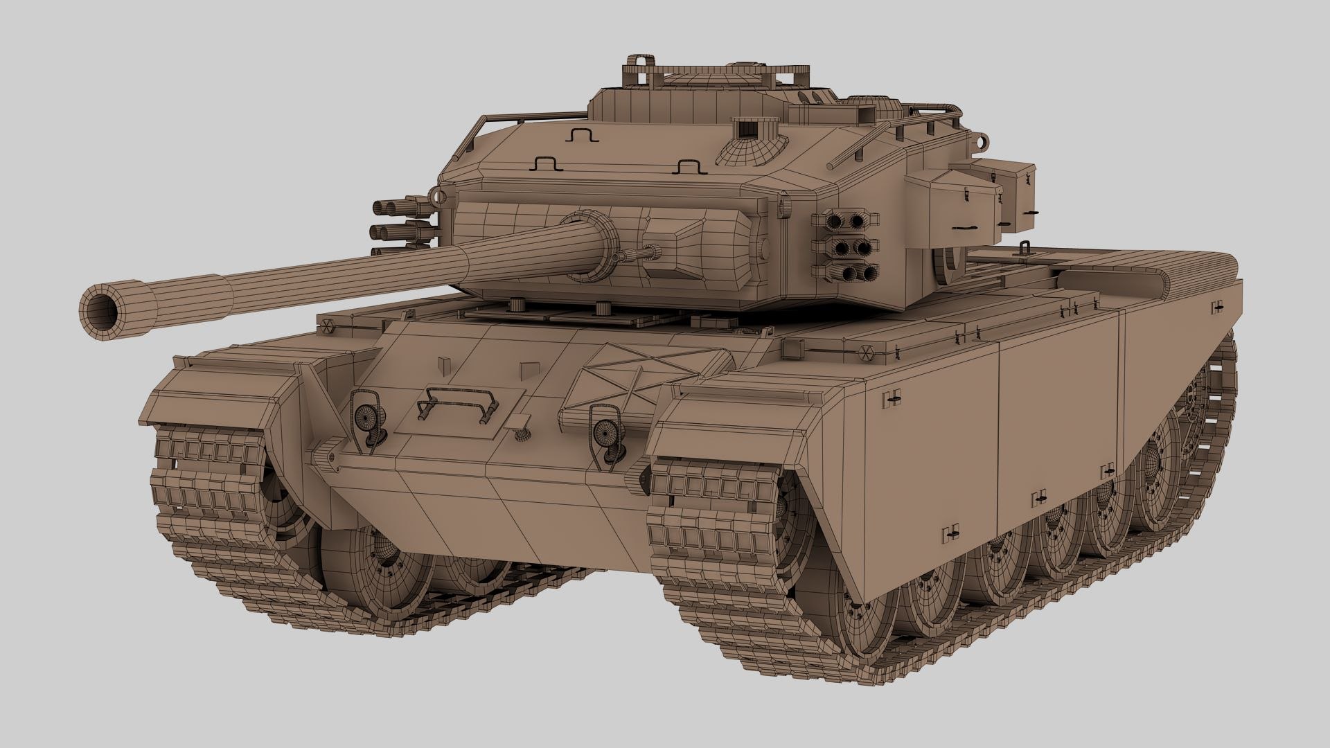 Ww2 Centurion Mk5 Tank Obj