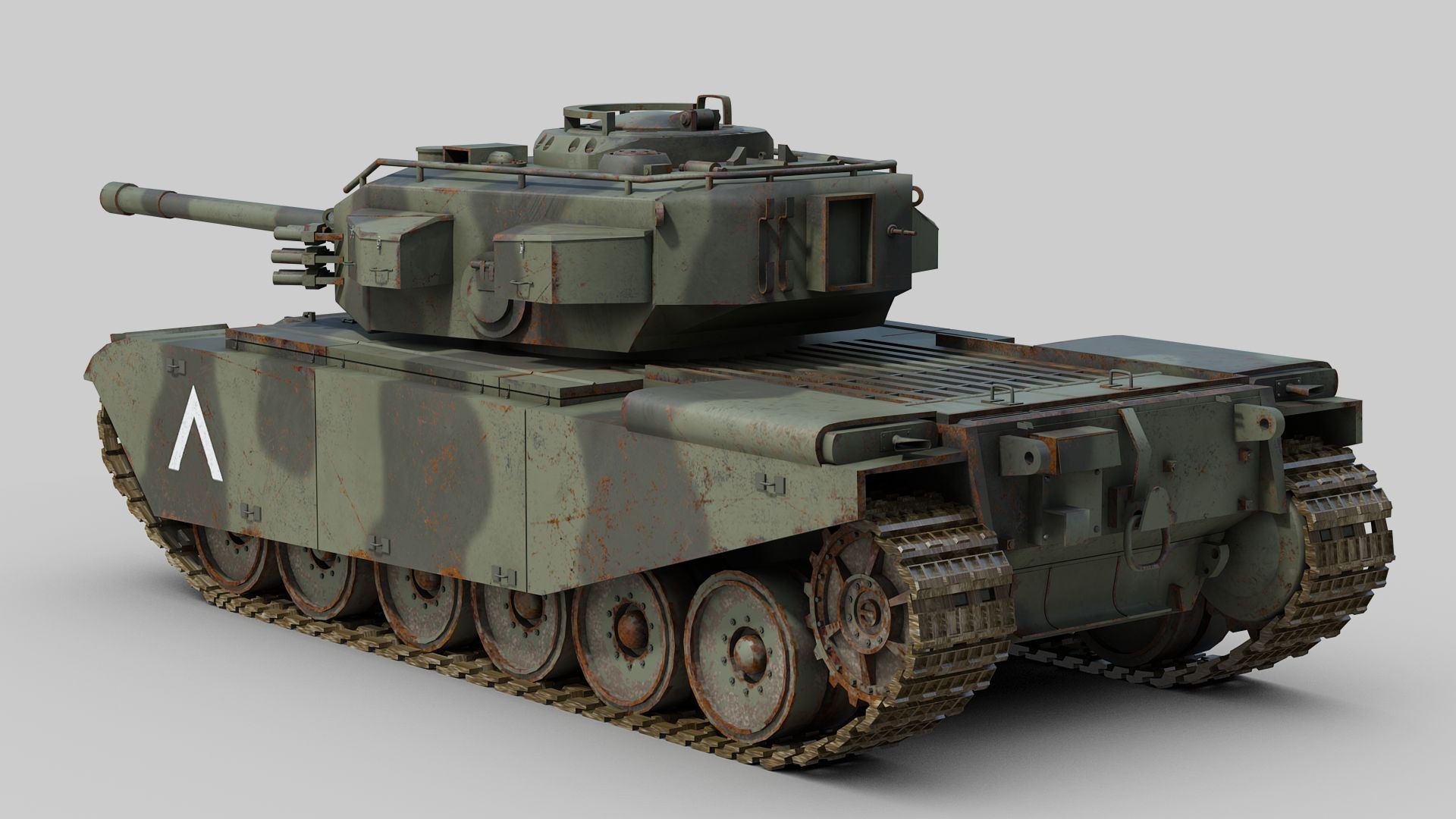 Ww2 Centurion Mk5 Tank Obj