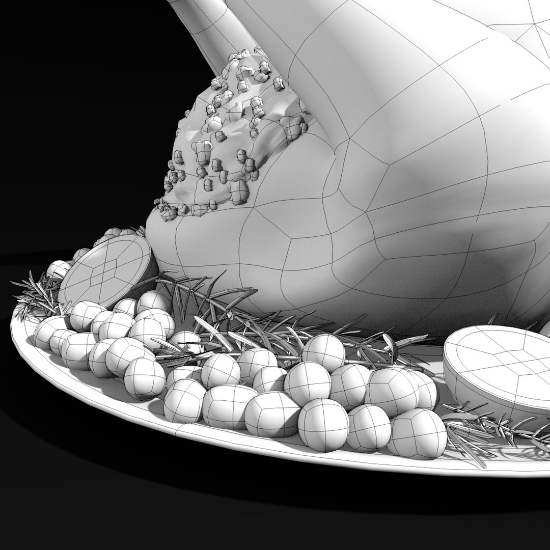 Thanksgiving Turkey 3d Model