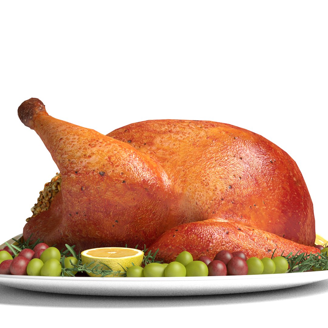 Thanksgiving Turkey 3d Model