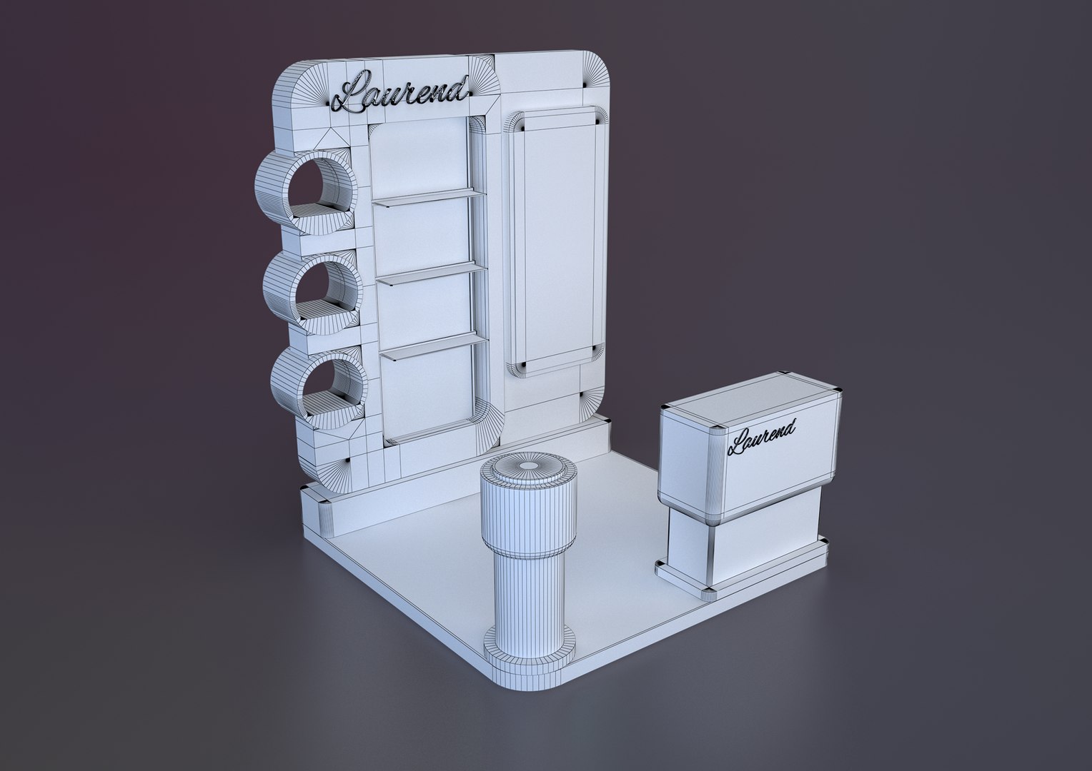 3D MINI BOOTH 05 - TurboSquid 1858333
