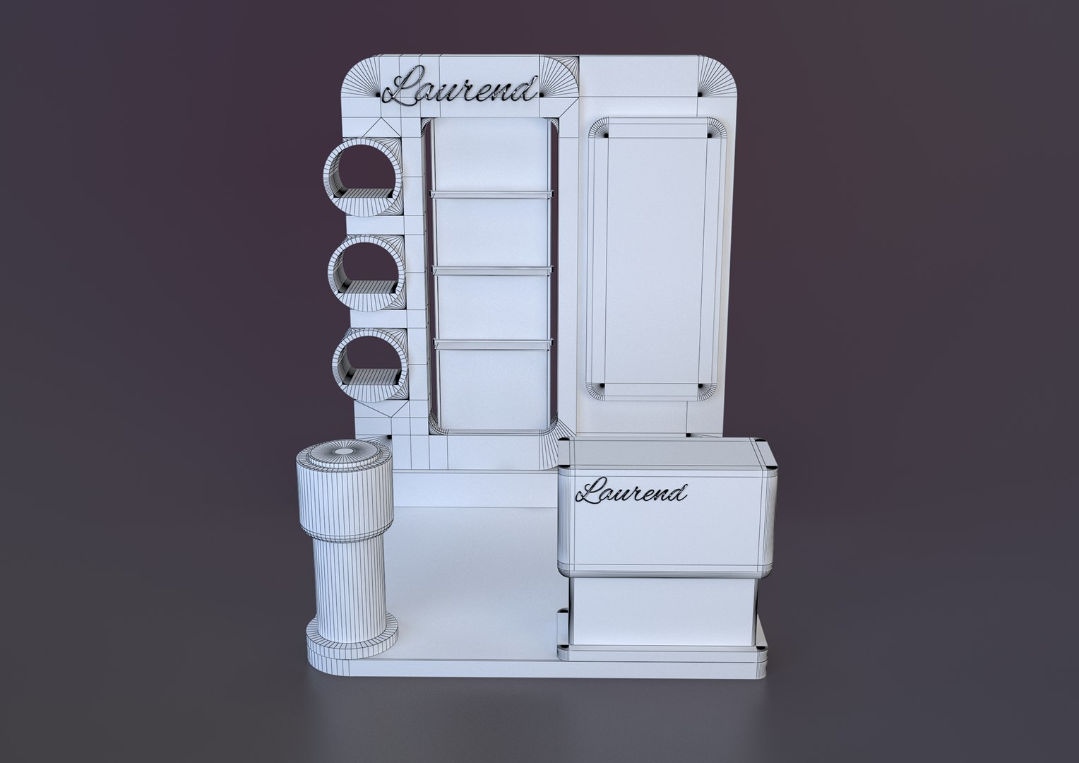 3D MINI BOOTH 05 - TurboSquid 1858333