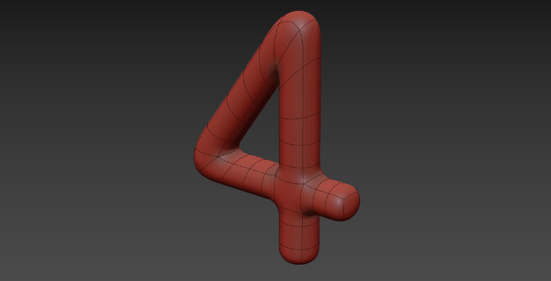 Gold Numbers 3D Model - TurboSquid 1866672