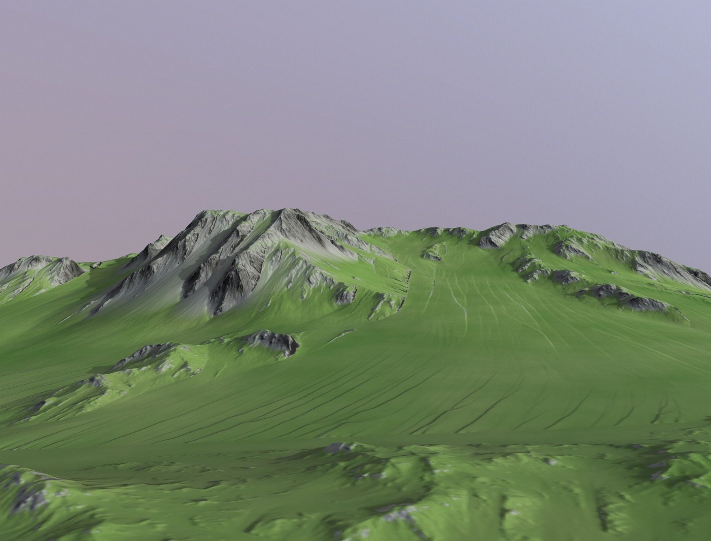 3D Model Landscape Land Scape - TurboSquid 1352180