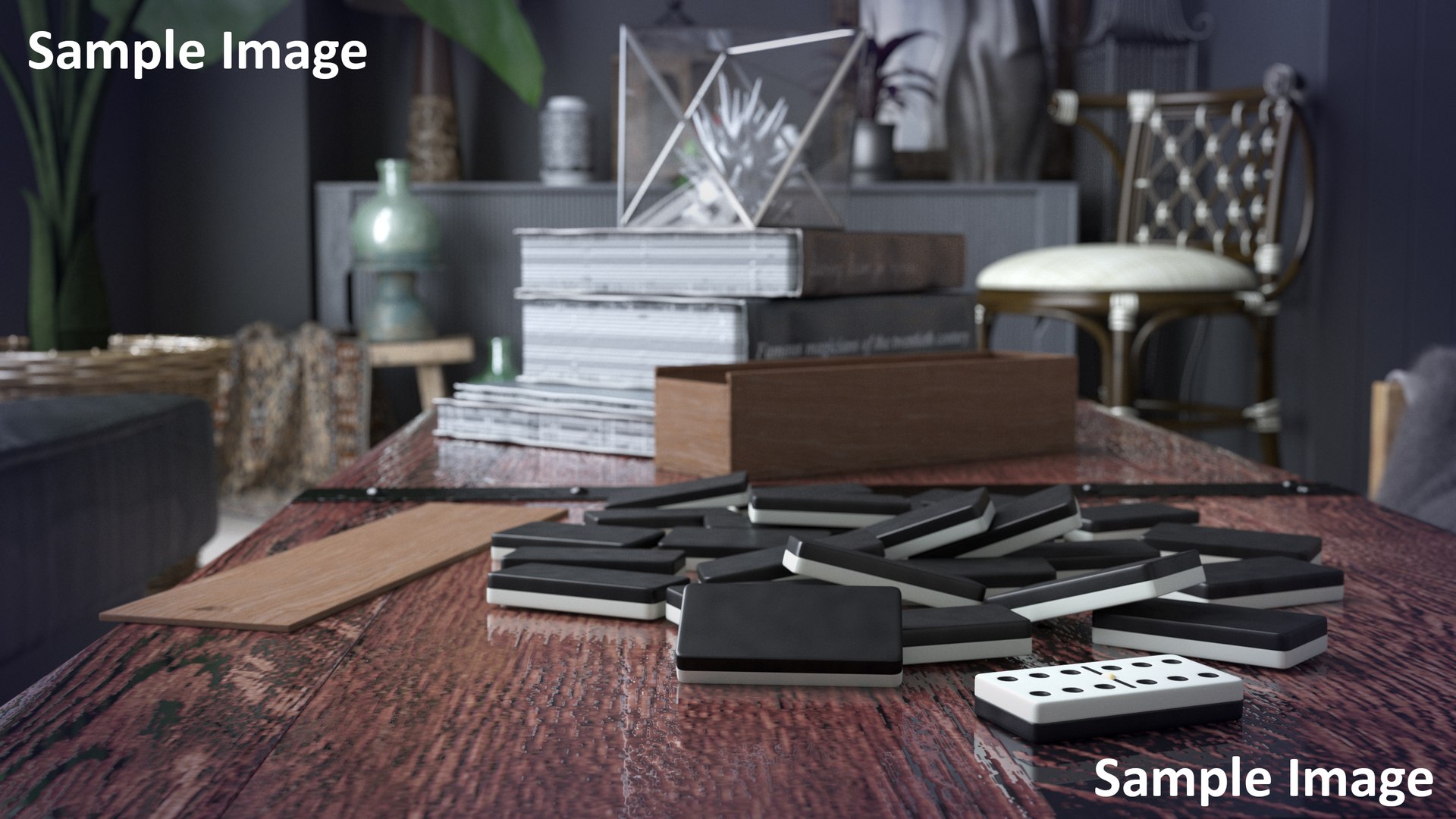 Domino Collection Set Animated 3D Model - TurboSquid 2181877