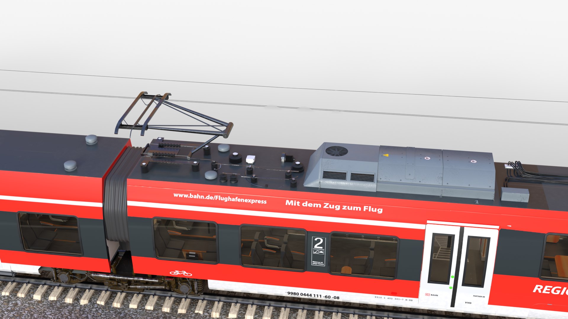 3D Bombardier TALENT Train Regodb RiggedAnimated Model - TurboSquid 2035434