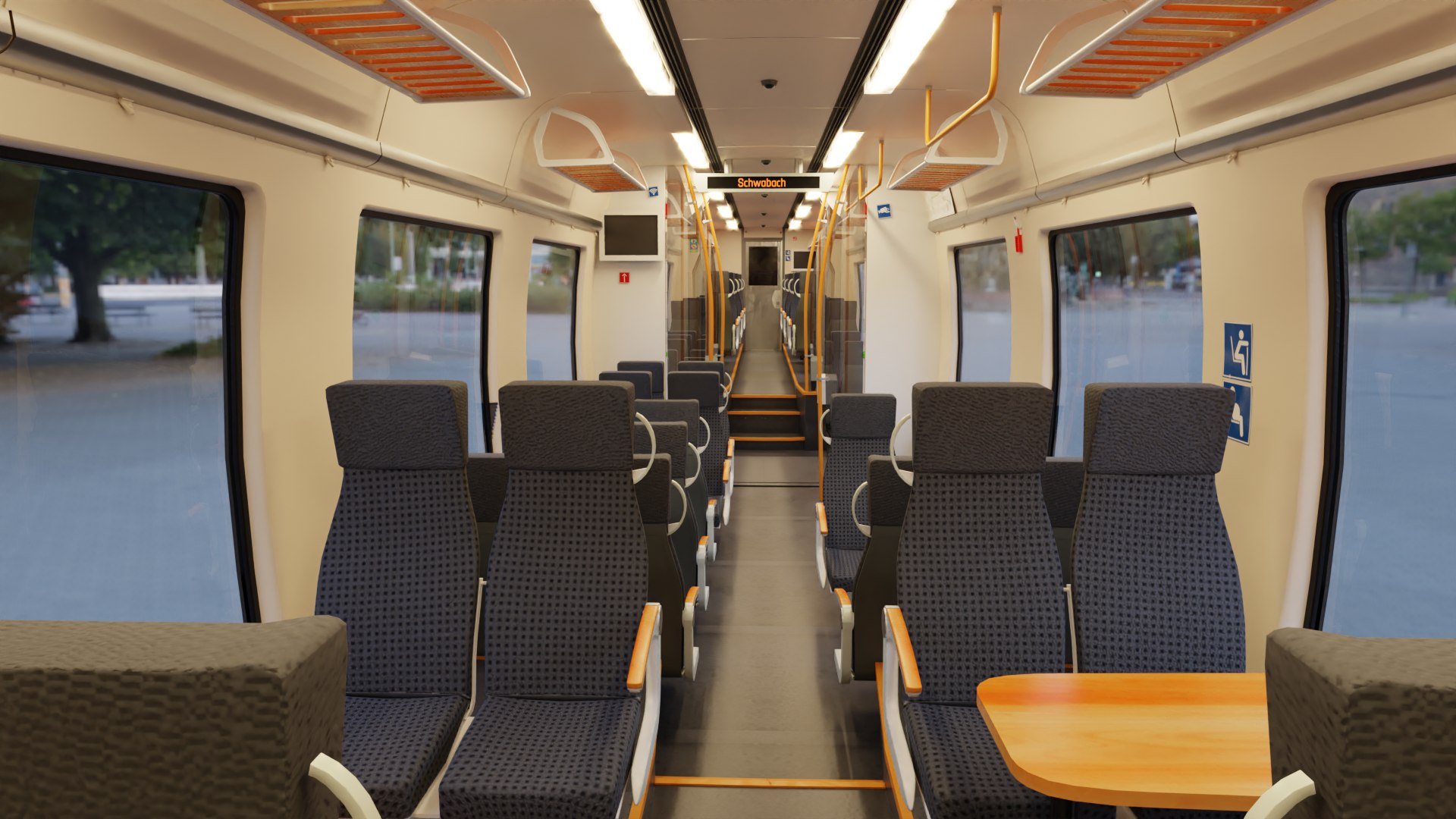 3D Bombardier TALENT Train Regodb RiggedAnimated Model - TurboSquid 2035434