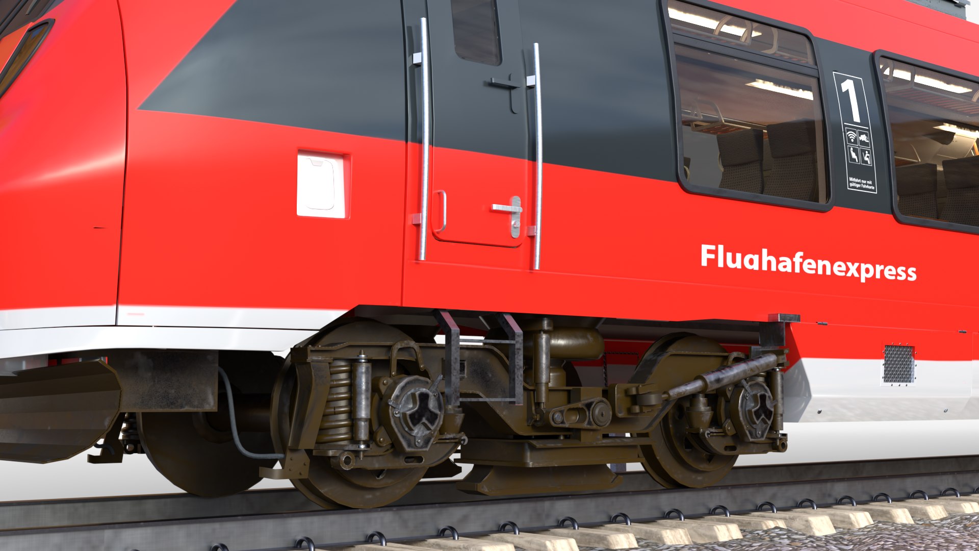 3D Bombardier TALENT Train Regodb RiggedAnimated Model - TurboSquid 2035434