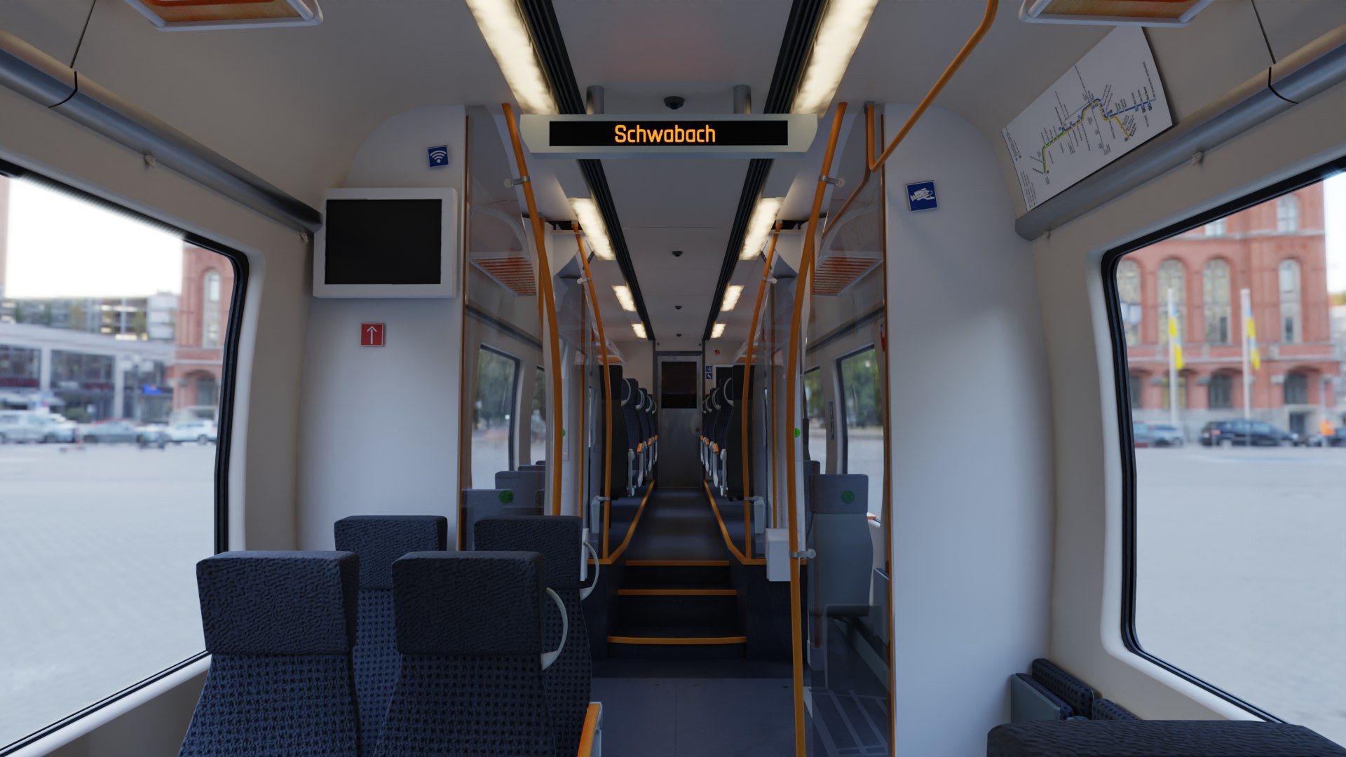 3D Bombardier TALENT Train Regodb RiggedAnimated Model - TurboSquid 2035434