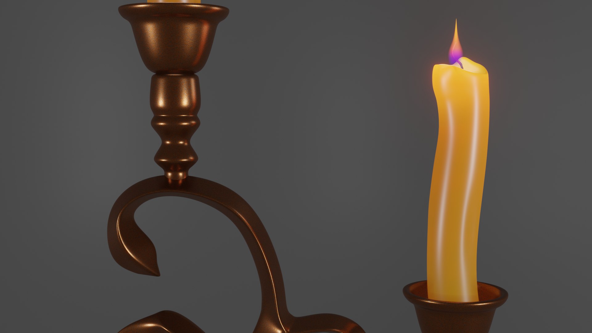 3D Candlestick - TurboSquid 2106504