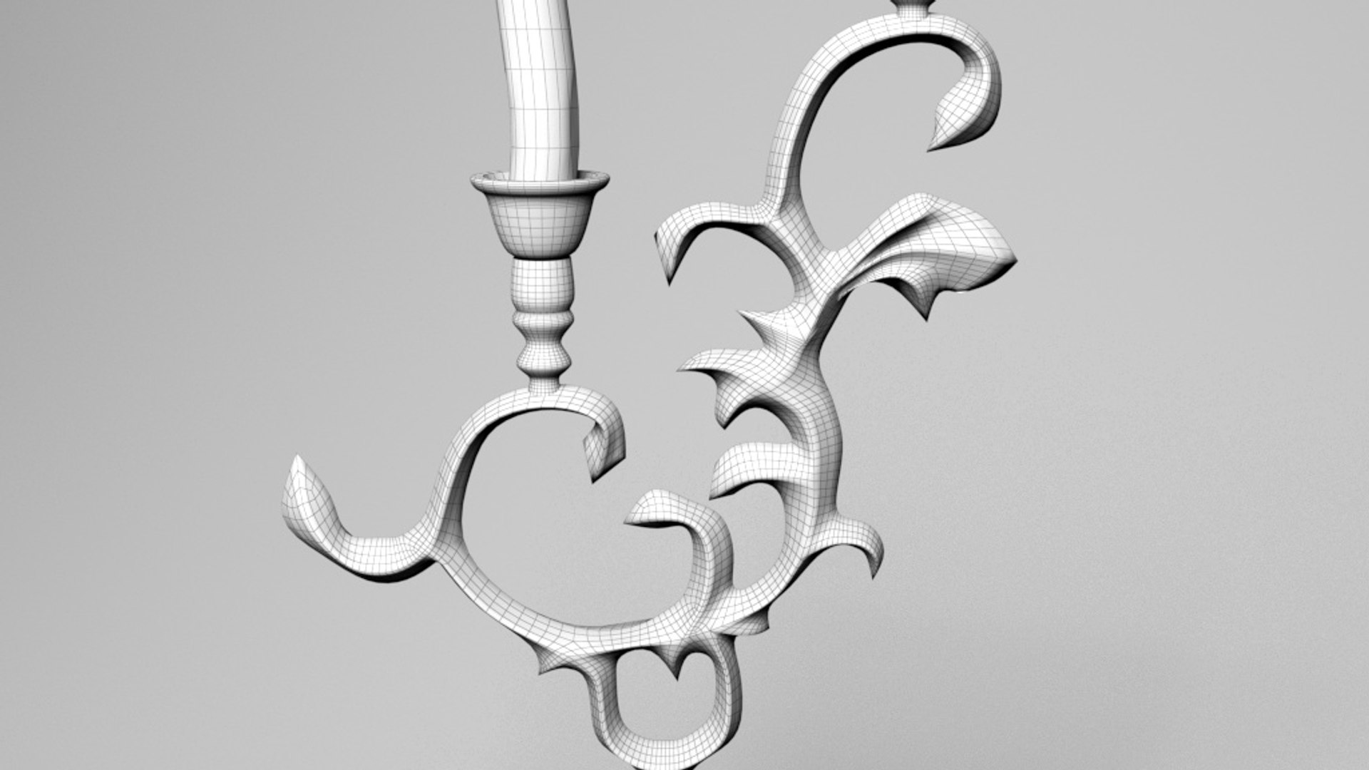 3D Candlestick - TurboSquid 2106504