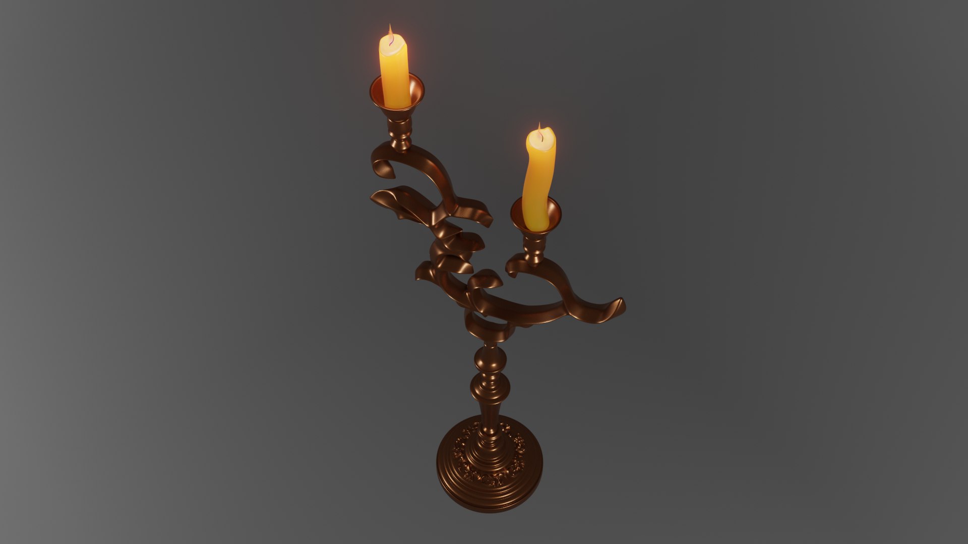 3D Candlestick - TurboSquid 2106504