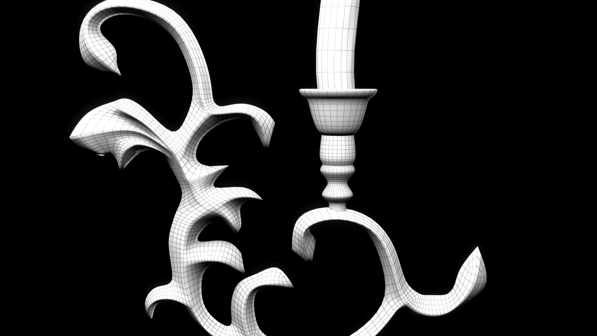 3D Candlestick - TurboSquid 2106504
