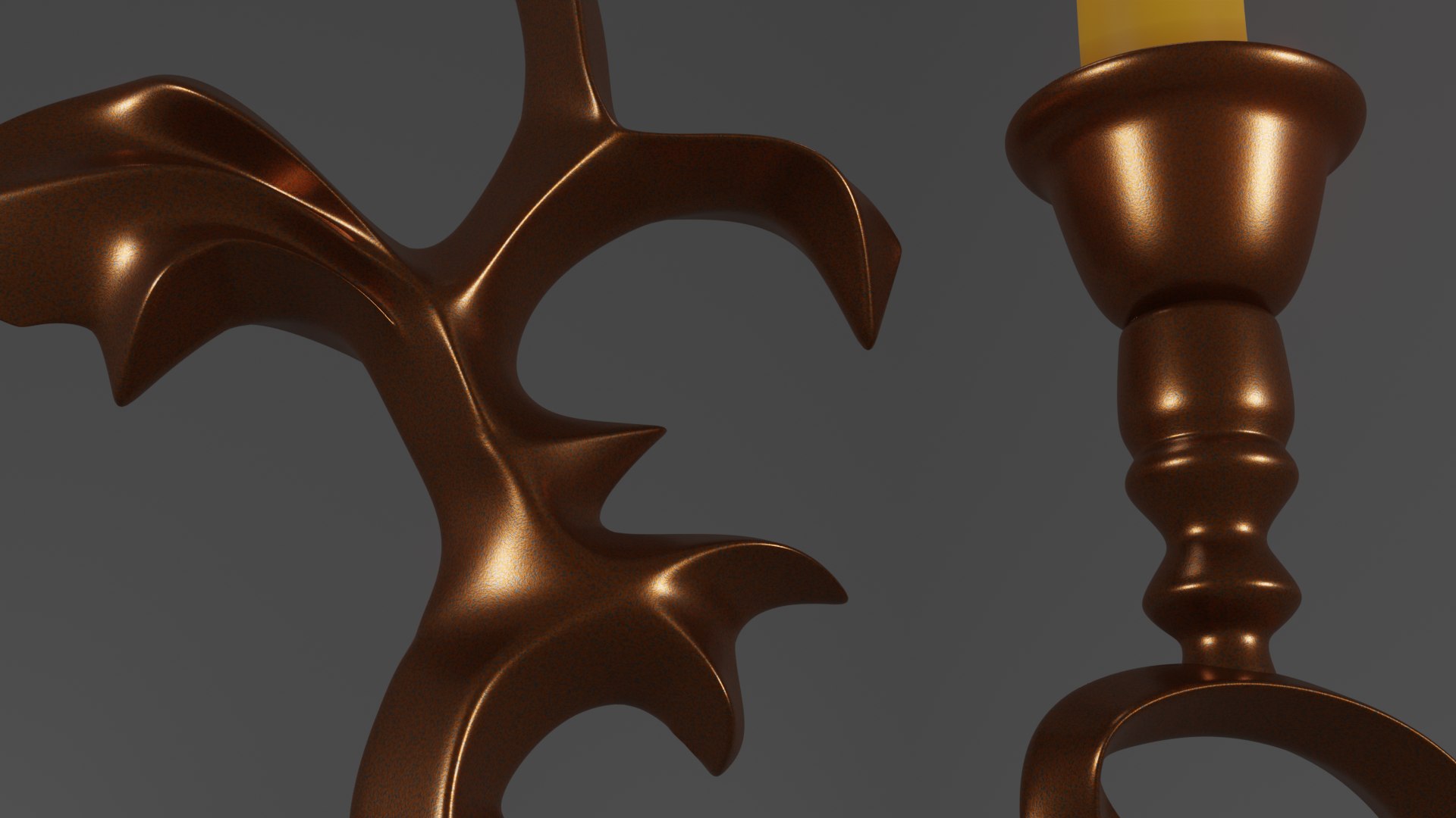 3D Candlestick - TurboSquid 2106504