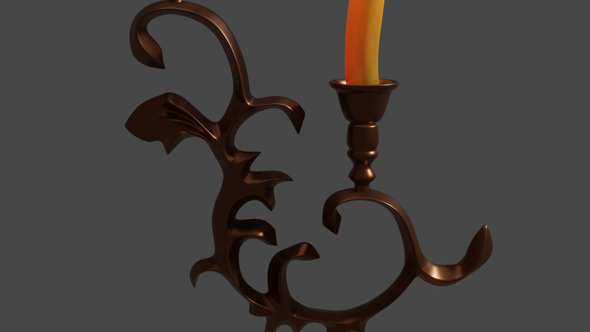 3D Candlestick - TurboSquid 2106504