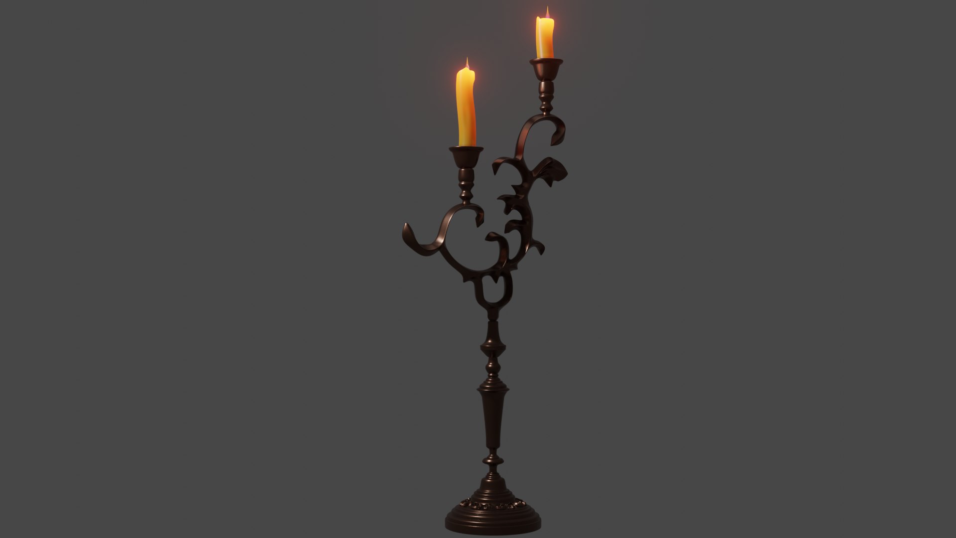 3D Candlestick - TurboSquid 2106504