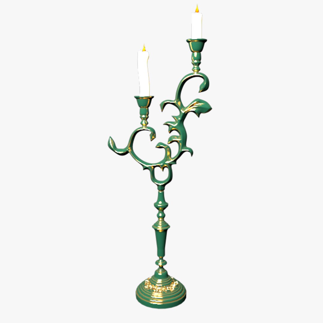 3D Candlestick - TurboSquid 2106504