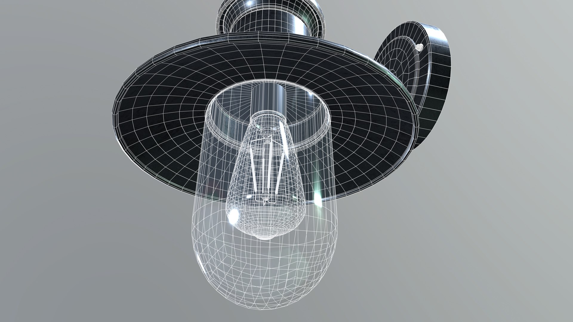 3D Outdoor Lamp - TurboSquid 2296917