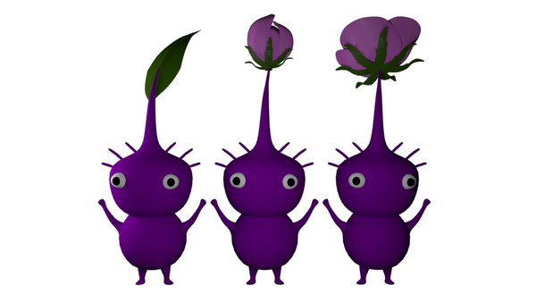 3D Pikmin Models | TurboSquid