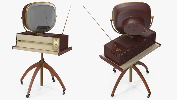 3D retro 1959 philco predicta model - TurboSquid 1603720