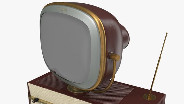 3D retro 1959 philco predicta model - TurboSquid 1603720