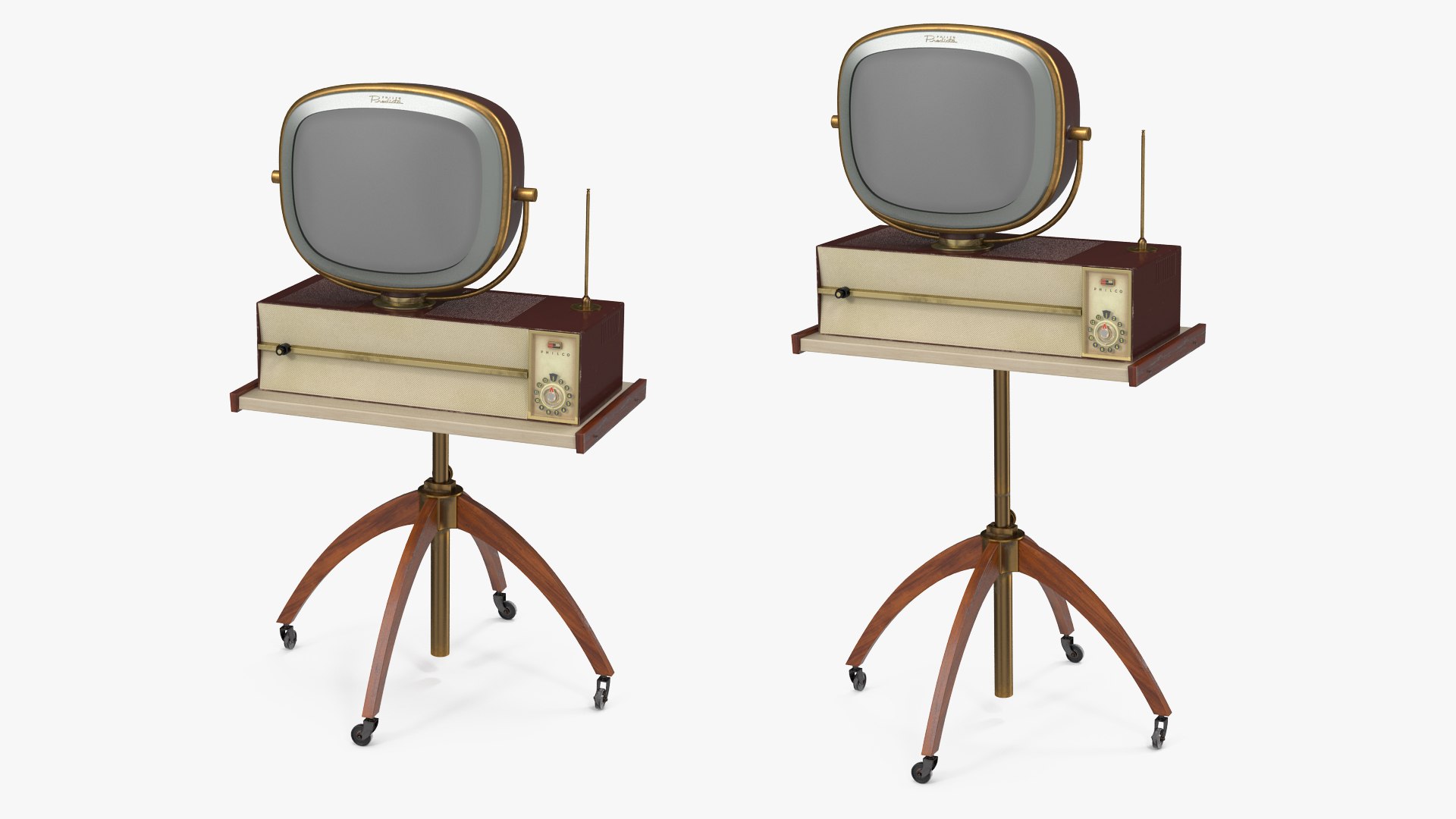 3D retro 1959 philco predicta model - TurboSquid 1603720