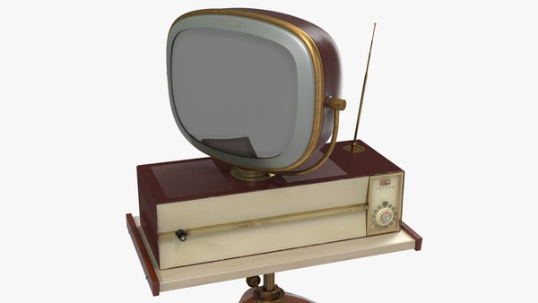 3D retro 1959 philco predicta model - TurboSquid 1603720