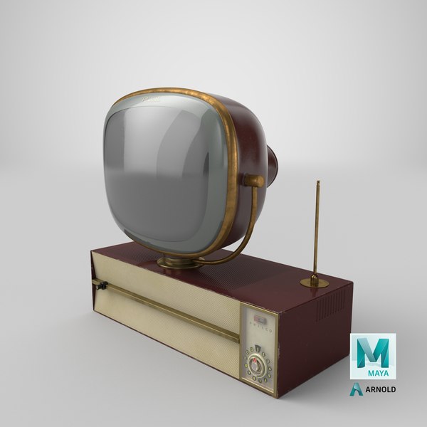 3D retro 1959 philco predicta model - TurboSquid 1603720