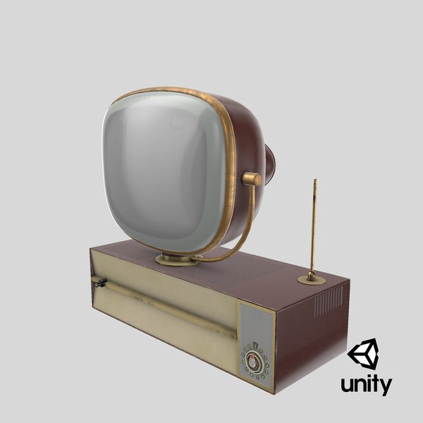 3D retro 1959 philco predicta model - TurboSquid 1603720