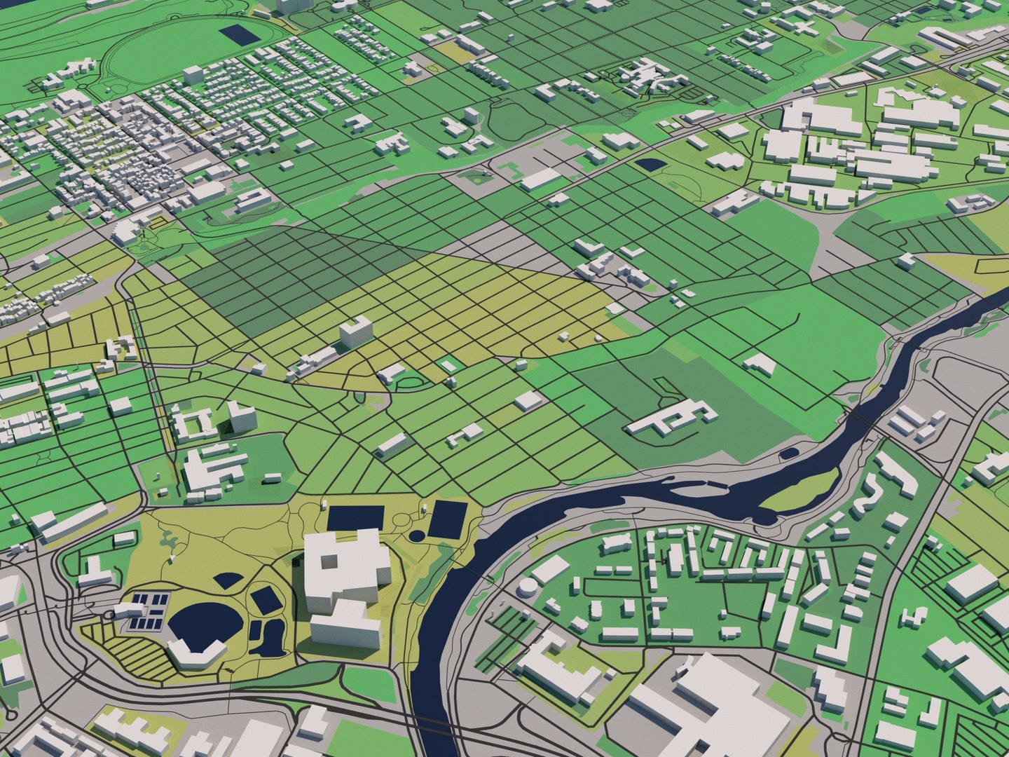 City Quebec 3D Model - TurboSquid 1433926