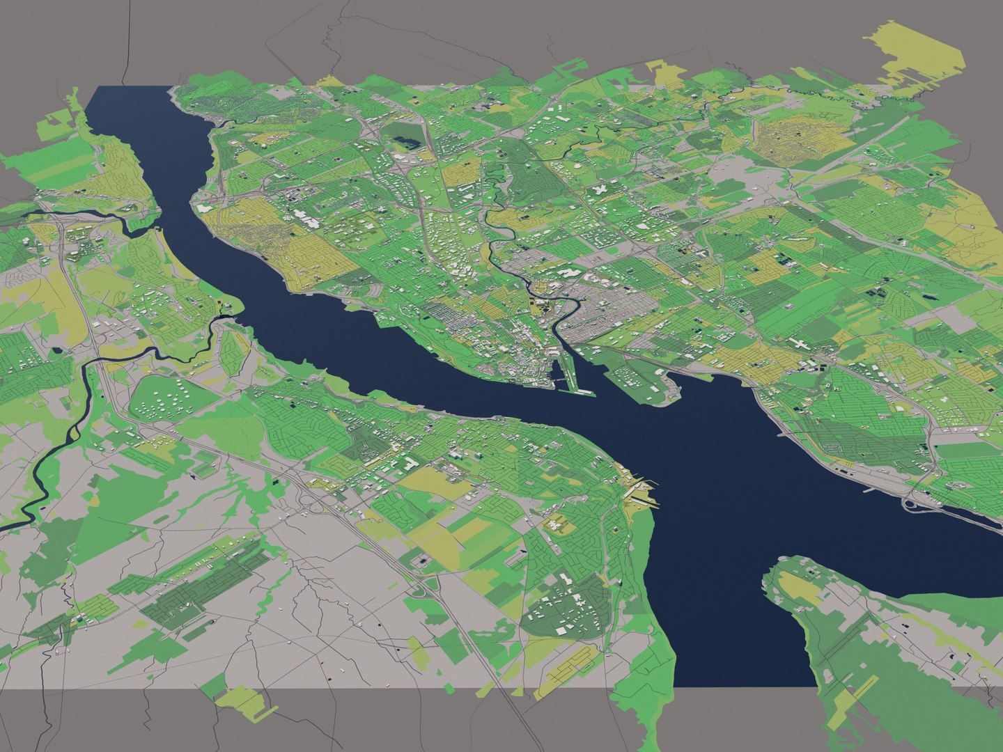 City Quebec 3D Model - TurboSquid 1433926