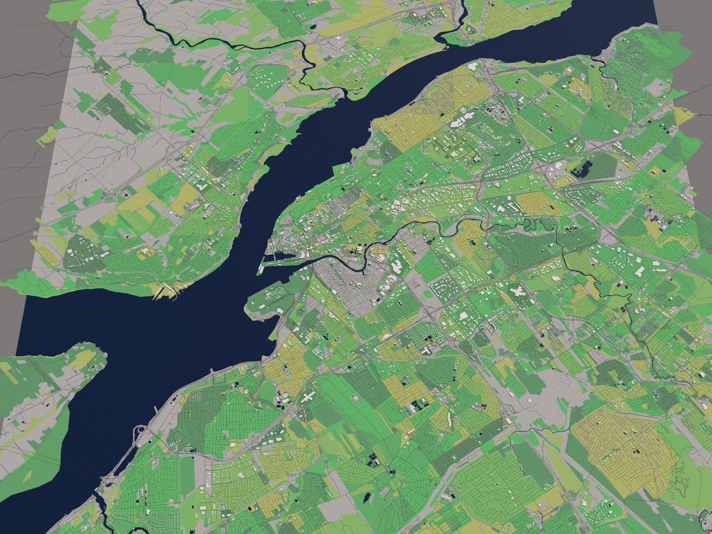 City Quebec 3D Model - TurboSquid 1433926