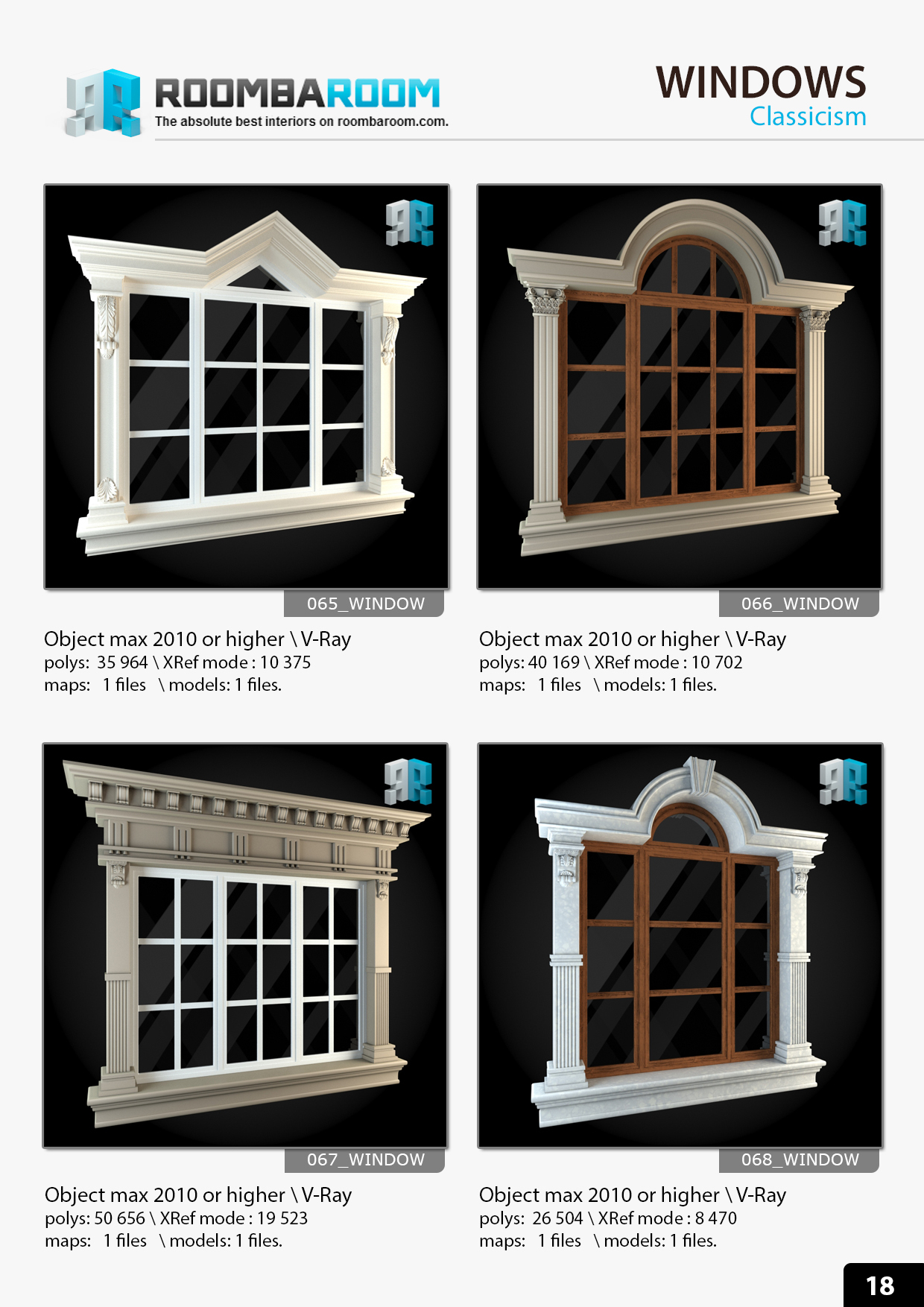 architectural modules 3d max