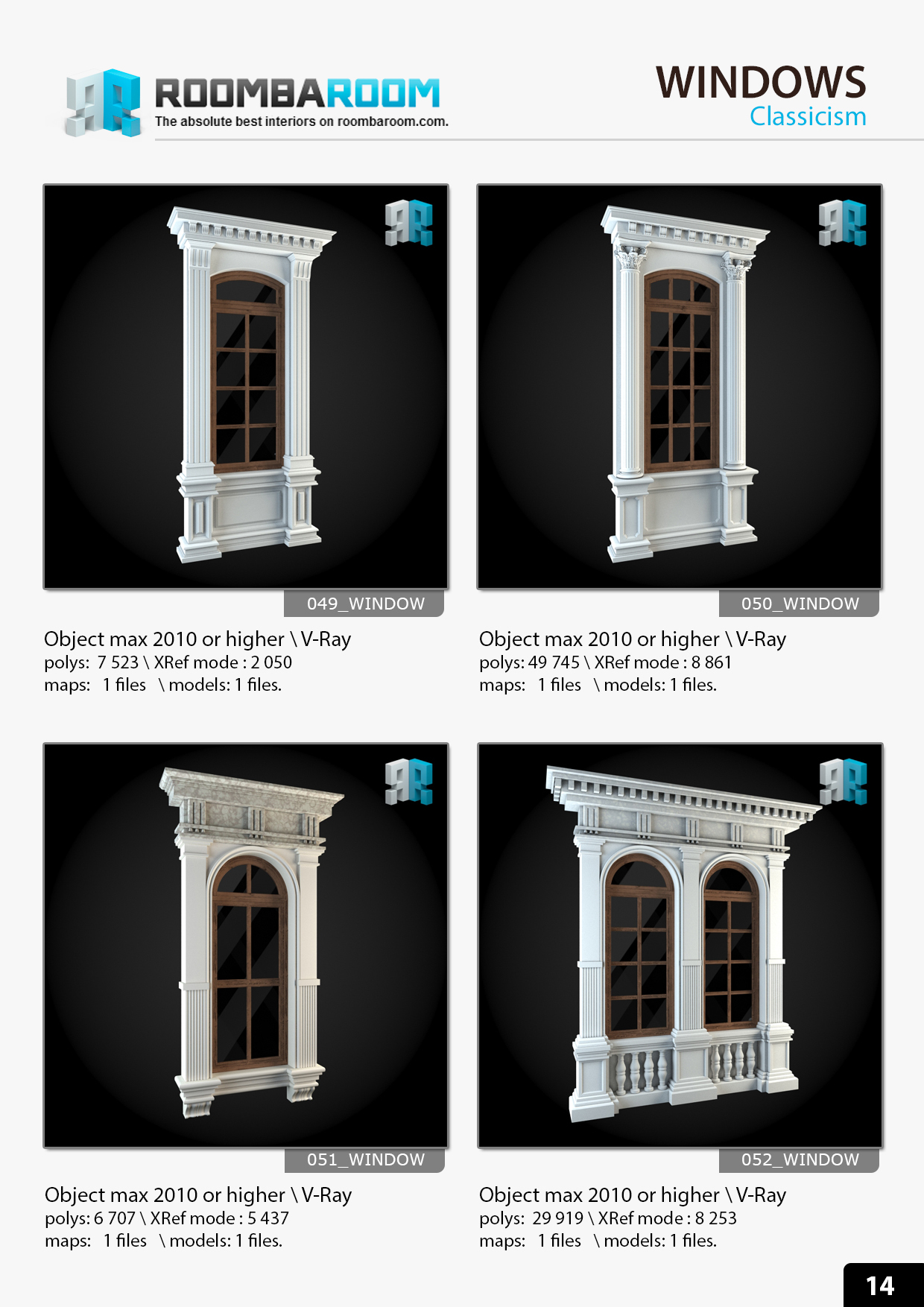 architectural modules 3d max