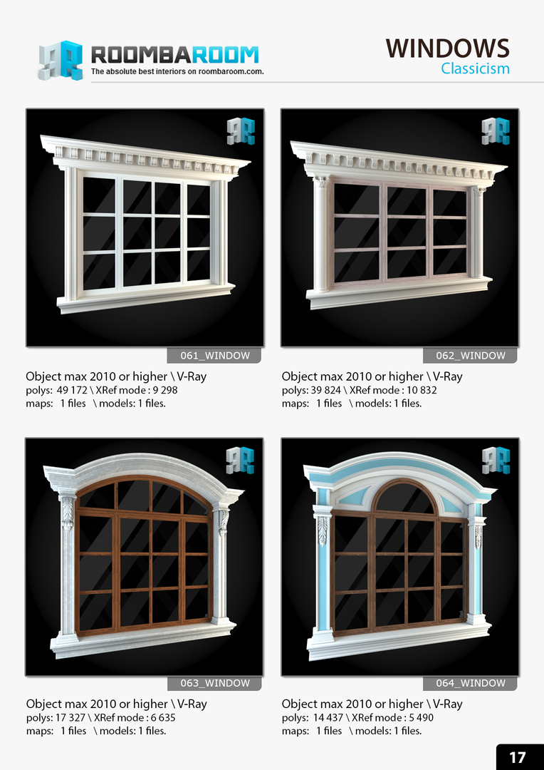 architectural modules 3d max