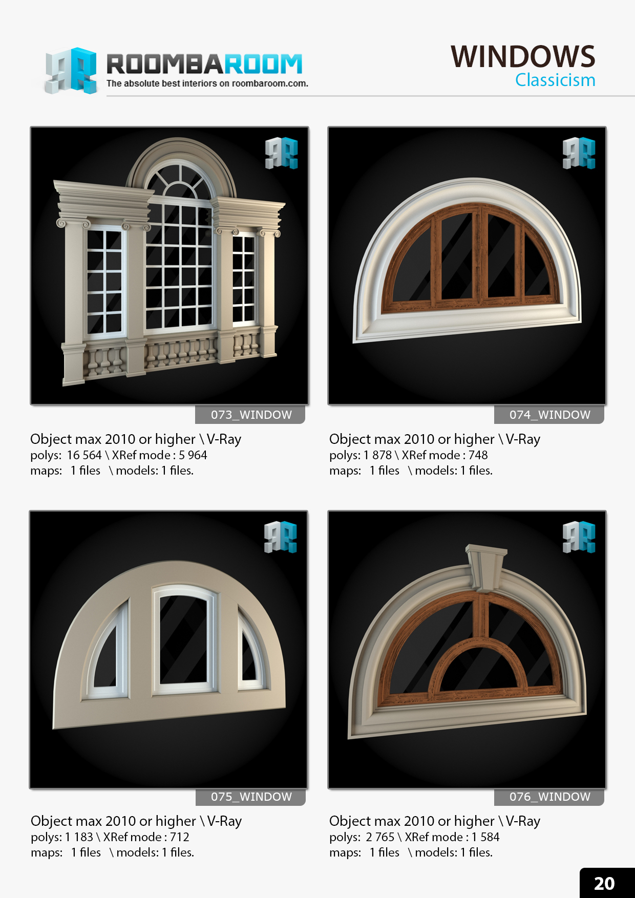 architectural modules 3d max