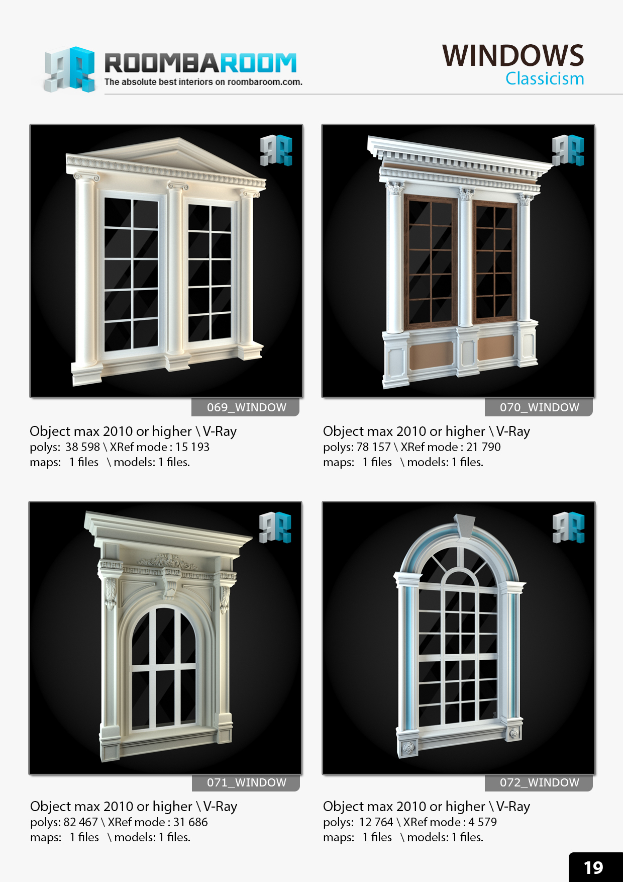 architectural modules 3d max