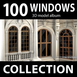 3D classic window 06 model - TurboSquid 1242472
