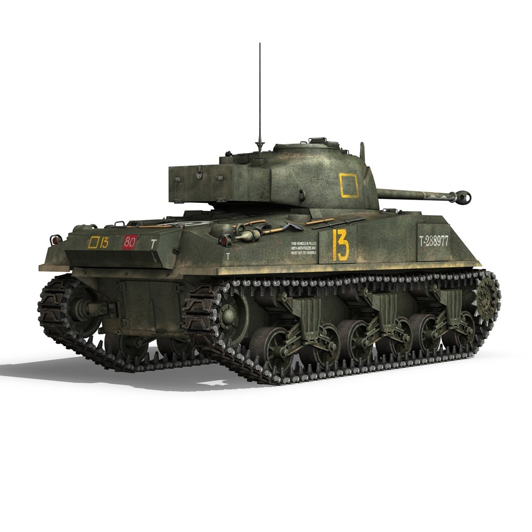 3ds Max M4 Sherman Firefly Vc