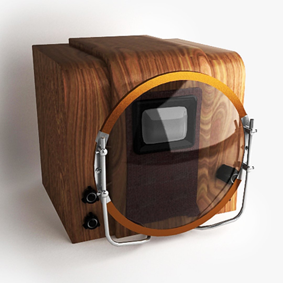 3d retro tv