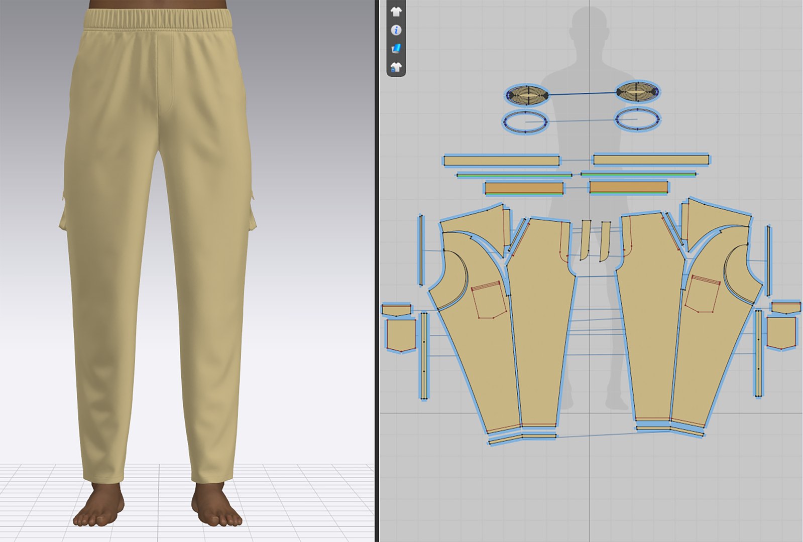 Mens Trouser 3D Model 3D Model - TurboSquid 2254262